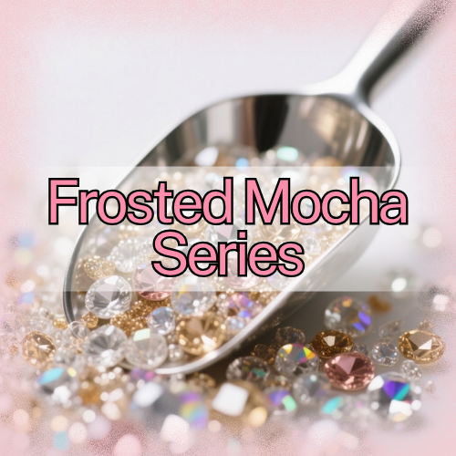 Frosted Mocha Series - Live Bling Scoops – Blingable By Cristal